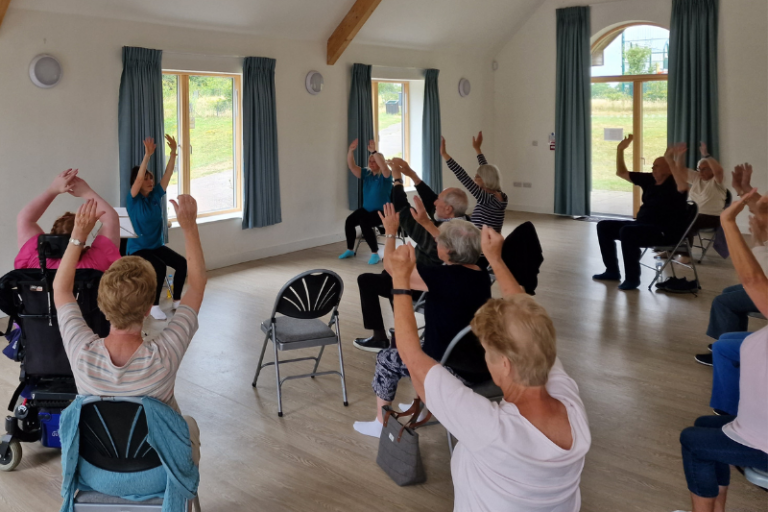 New seated chair exercise class in Chieveley - MOVEability